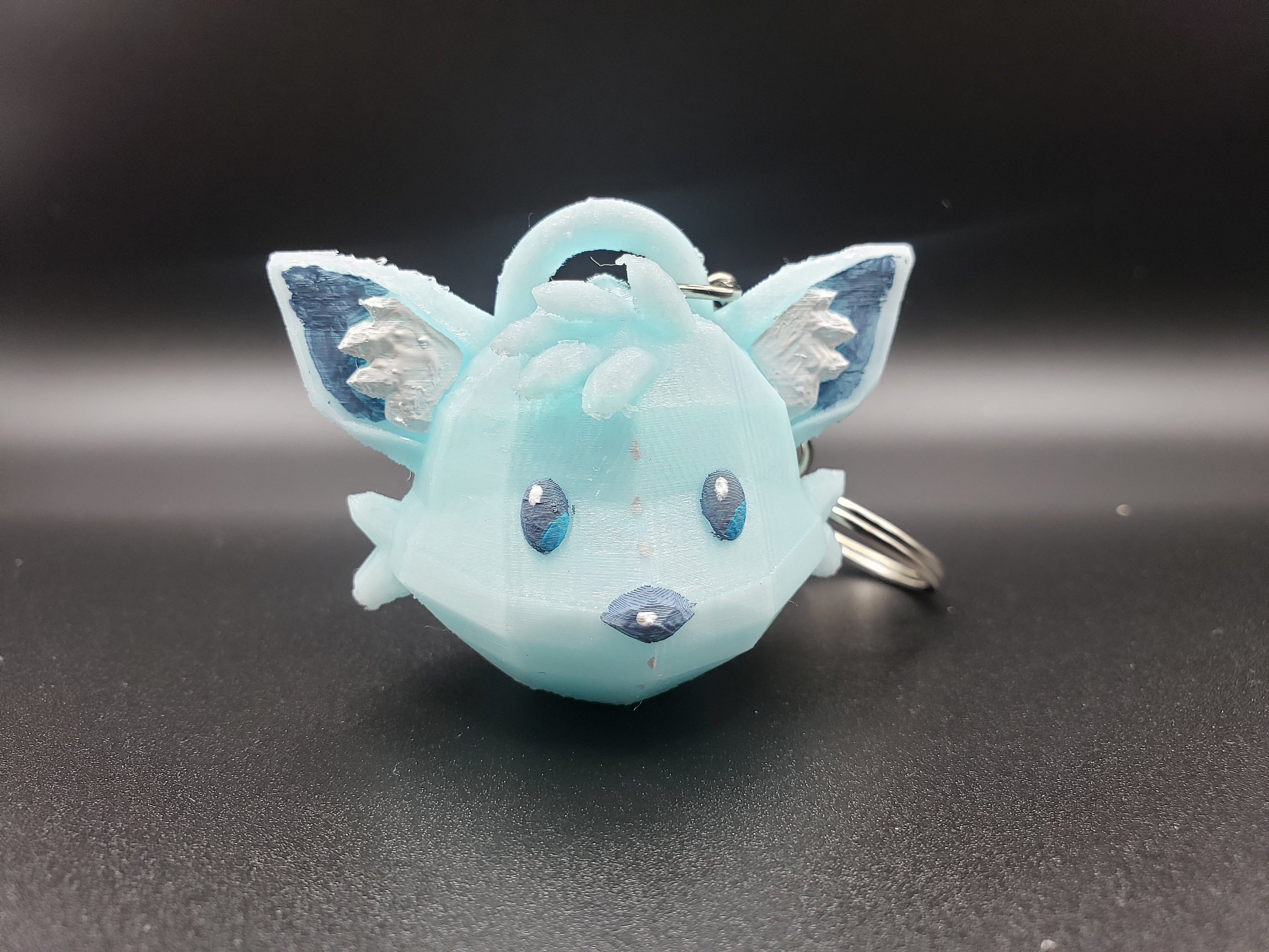 Cute Animal Keychain Plush Style 3D Printed hand - Etsy