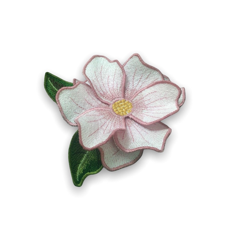 Magnolia Flower FSL Machine Embroidery Design Digital Embroidery ...