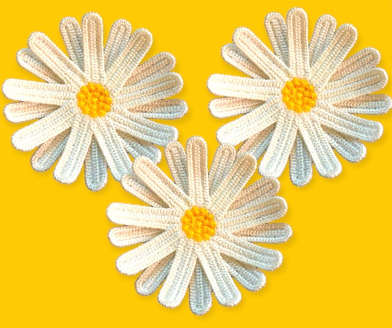 Free Standling Lace Daisy Flower Tatting Embroidery Pattern Digital ...