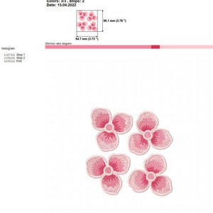 3D Roses Set Machine Embroidery Design 3D Digital Embroidery Pattern ...
