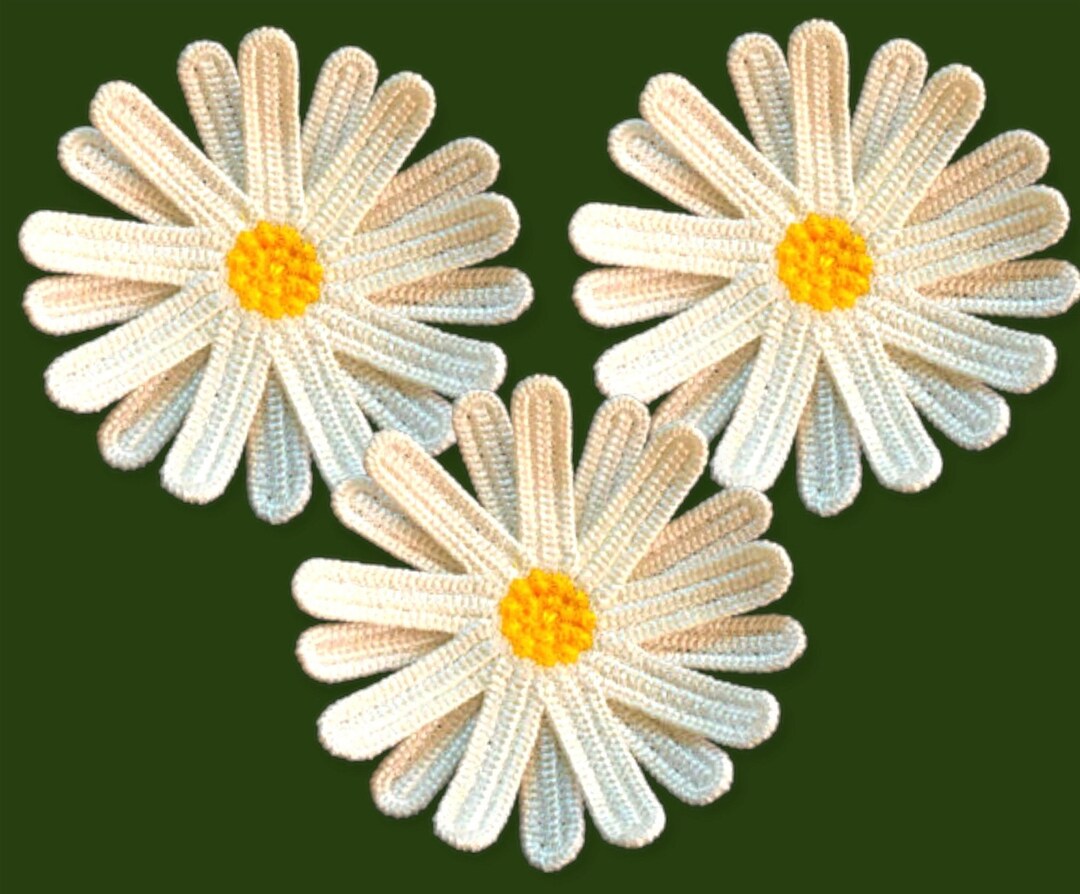 Free Standling Lace Daisy Flower Tatting Embroidery Pattern Digital ...