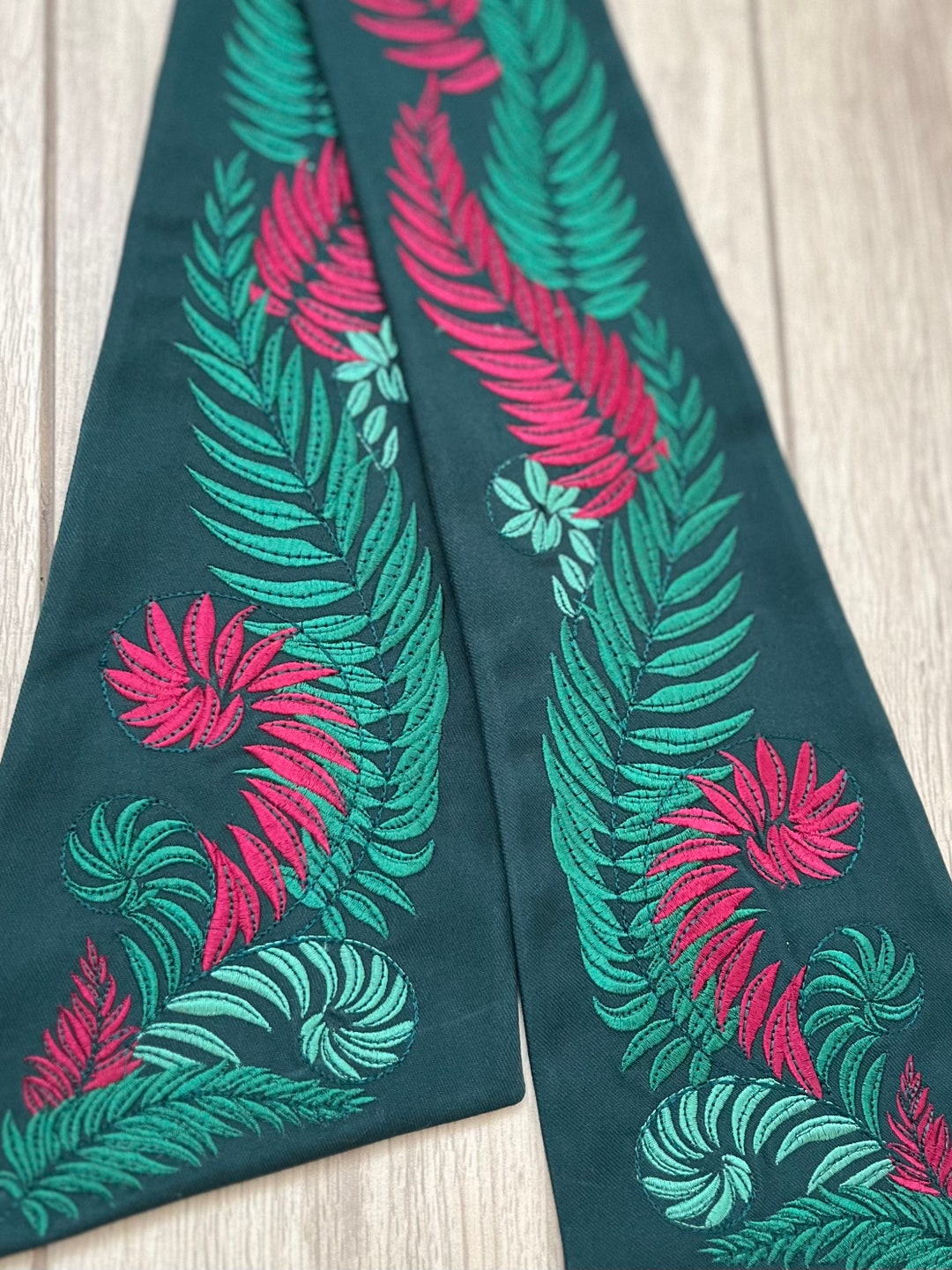 Machine Embroidery Design Fern - Etsy