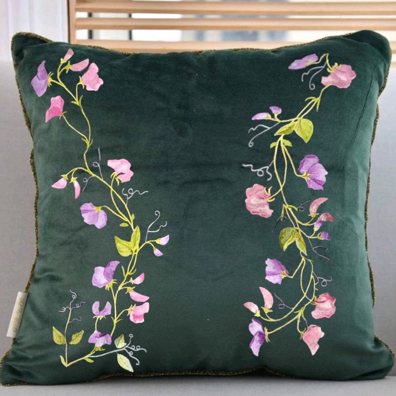 Sweet Pea Embroidery Designs - Etsy