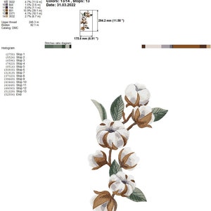 Cotton Artistic Set Machine Embroidery Design Digital Embroidery ...