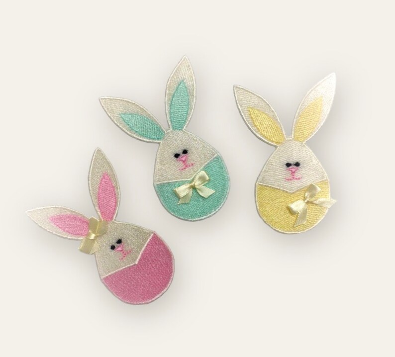 Free Standling Lace Machine Embroidery Design Easter Bunny Egg FSL ...