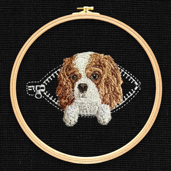 Puppy Embroidery - Etsy