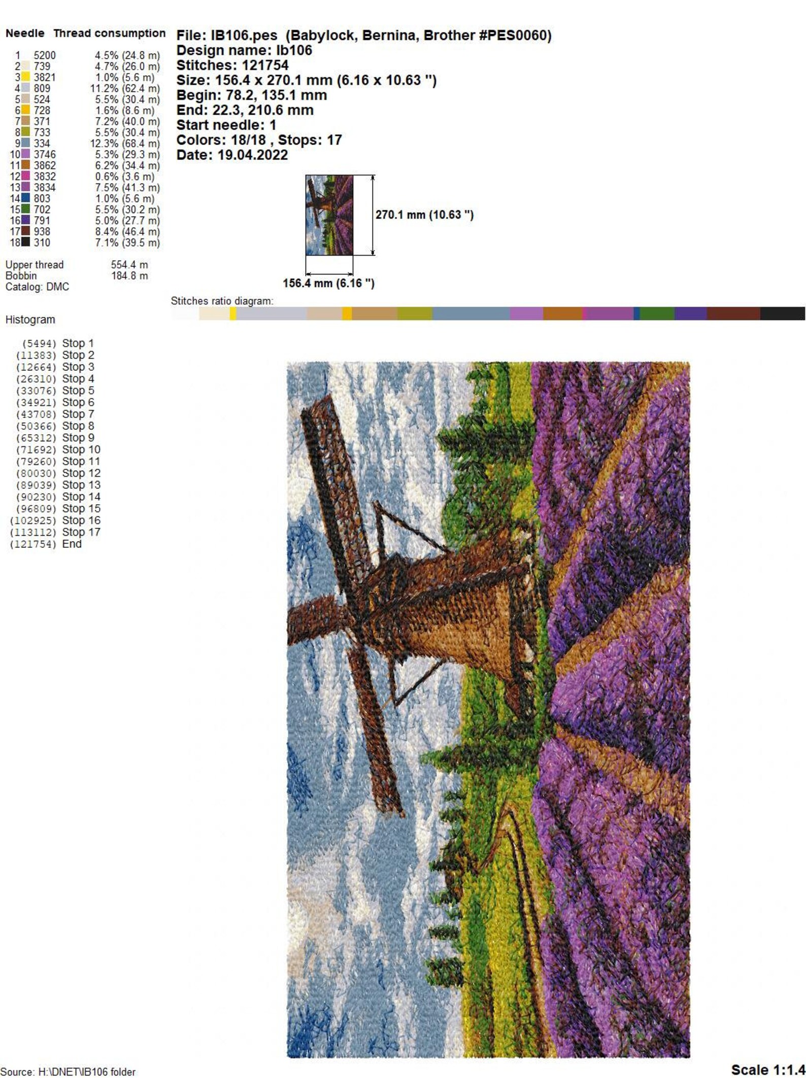 Photostitch Provence Machine Embroidery Designsdigital - Etsy