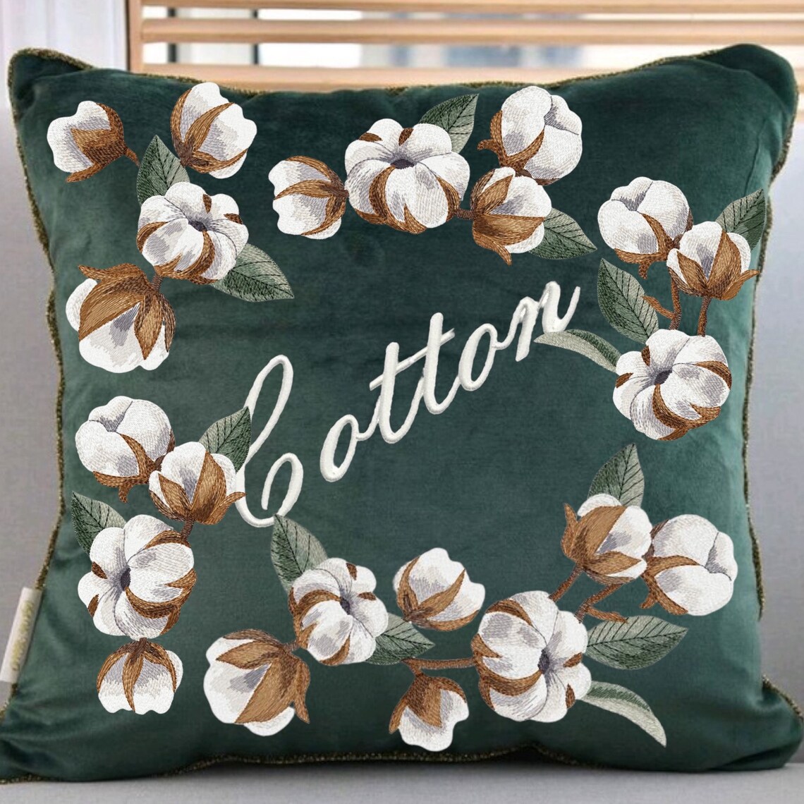 Cotton Artistic Set Machine Embroidery Design Digital Embroidery ...