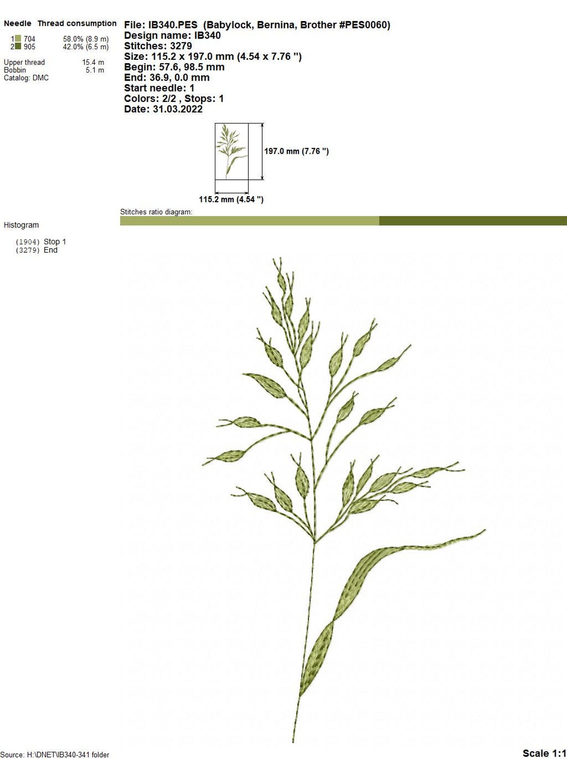 Clover Artistic Machine Embroidery Design Digital Embroidery - Etsy