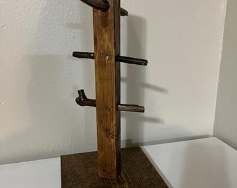 Rustic Jewelry Stand - Etsy