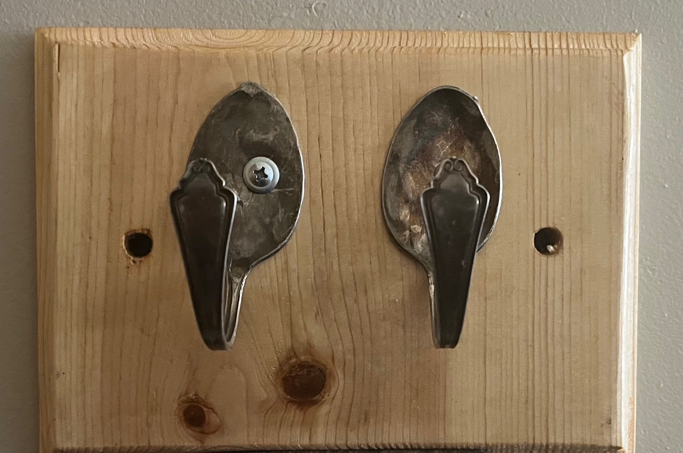 Apron Rack, Utensil Rack, Farmhouse Kitchen Decor, Kitchen Wall Mount ...