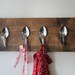 Apron Rack, Utensil Rack, Farmhouse Kitchen Decor, Kitchen Wall Mount ...