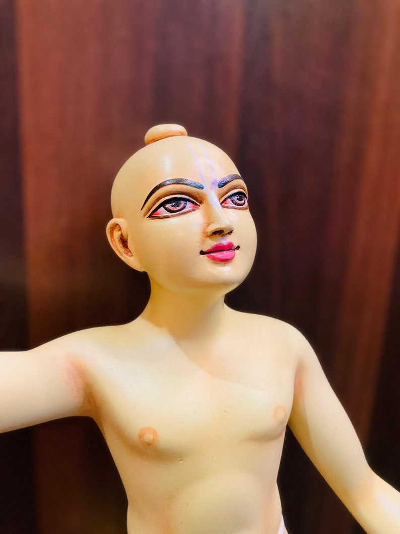 Gauranga Deity 12 Inch/iskcon Chaitanya Murti for Home Temples/gaur ...