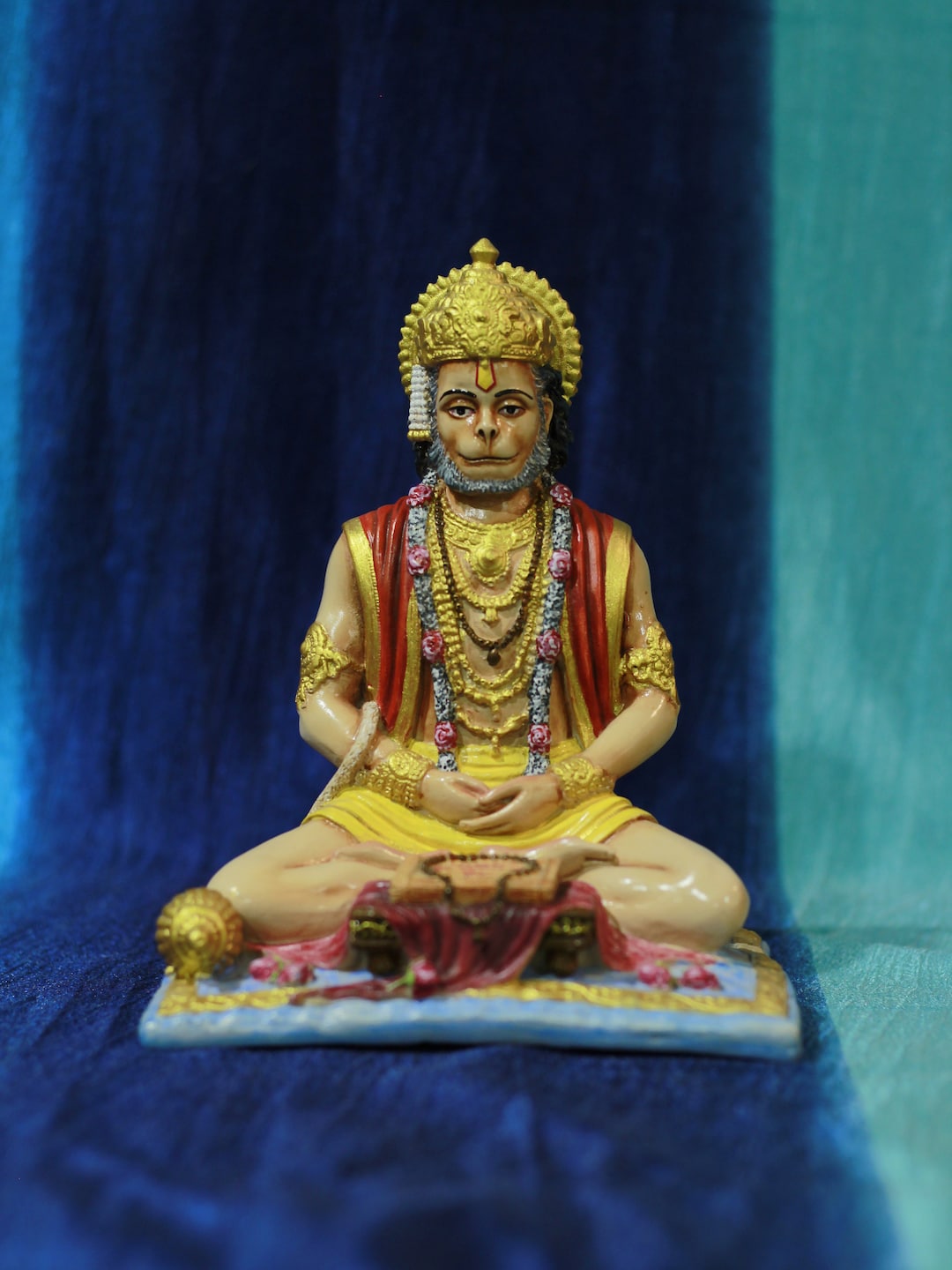 Lord Hanuman Statue 8inches\for Home and Temple Altars/harekrishna ...