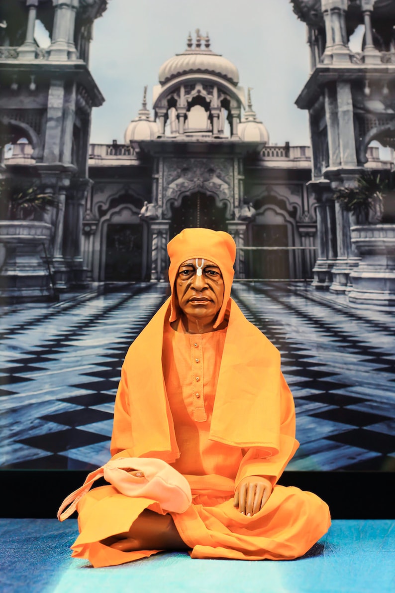 Realistic Srila Prabhupada Statue 12inch/ac Bhaktivedanta Swami Gurudev ...