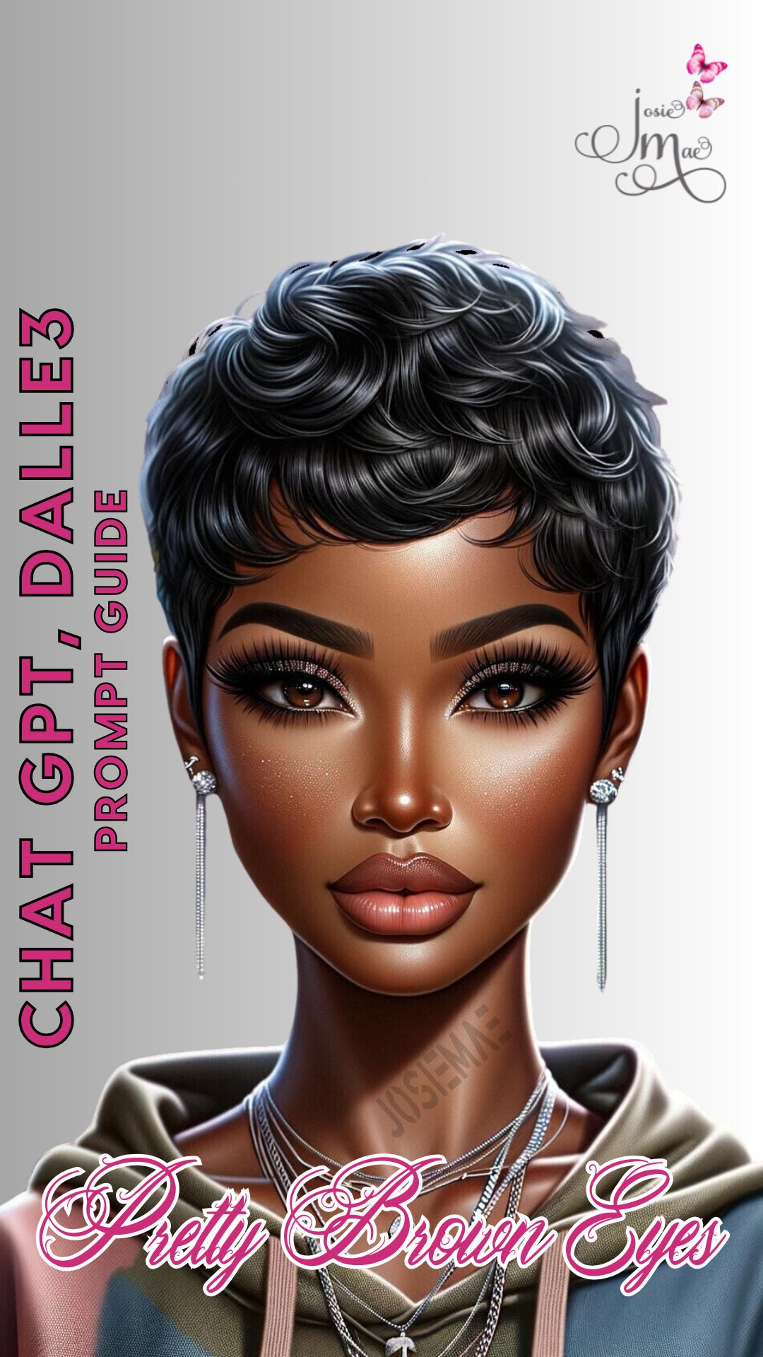 DALL-E 3 Prompt Guide | Pretty Brown Eyes | Chatgpt | PLR | Unlimited ...