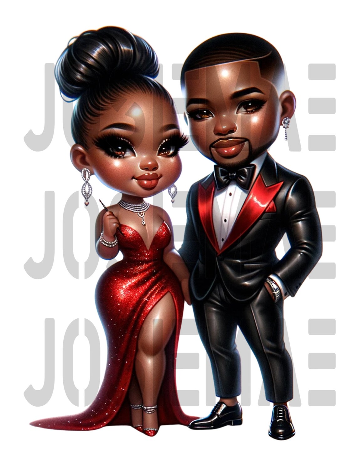 CLIPART 10 High Quality Images Valentine Chibi Fancy Formal Couple ...