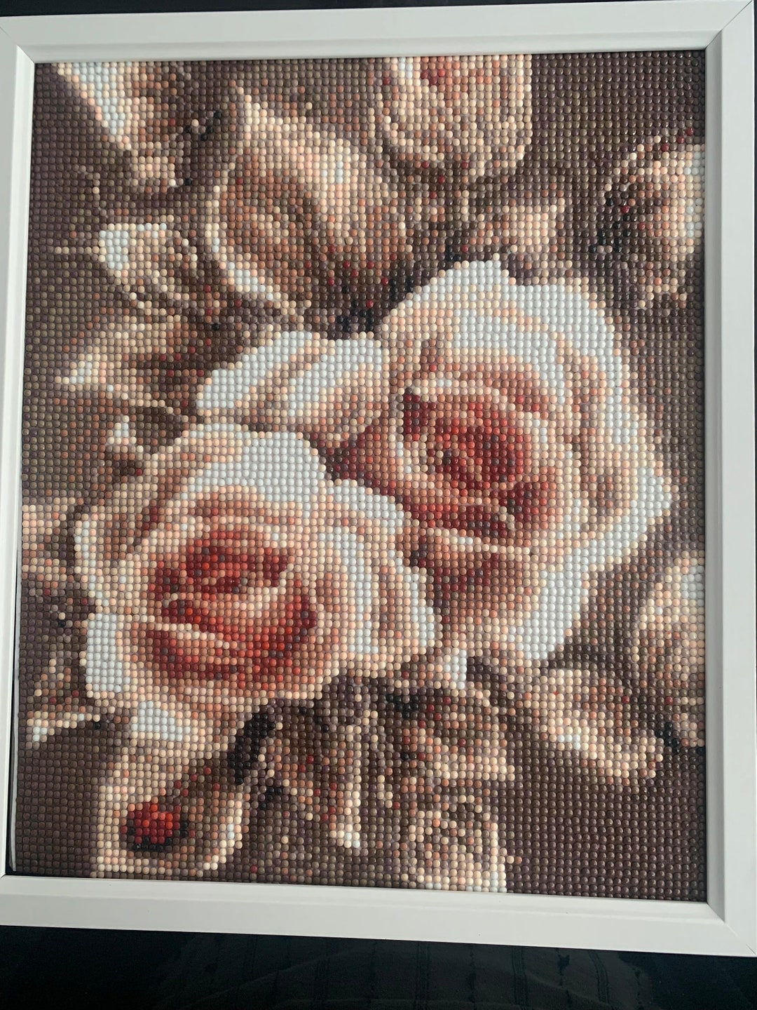 Finished Diamond Art Flowers - Etsy