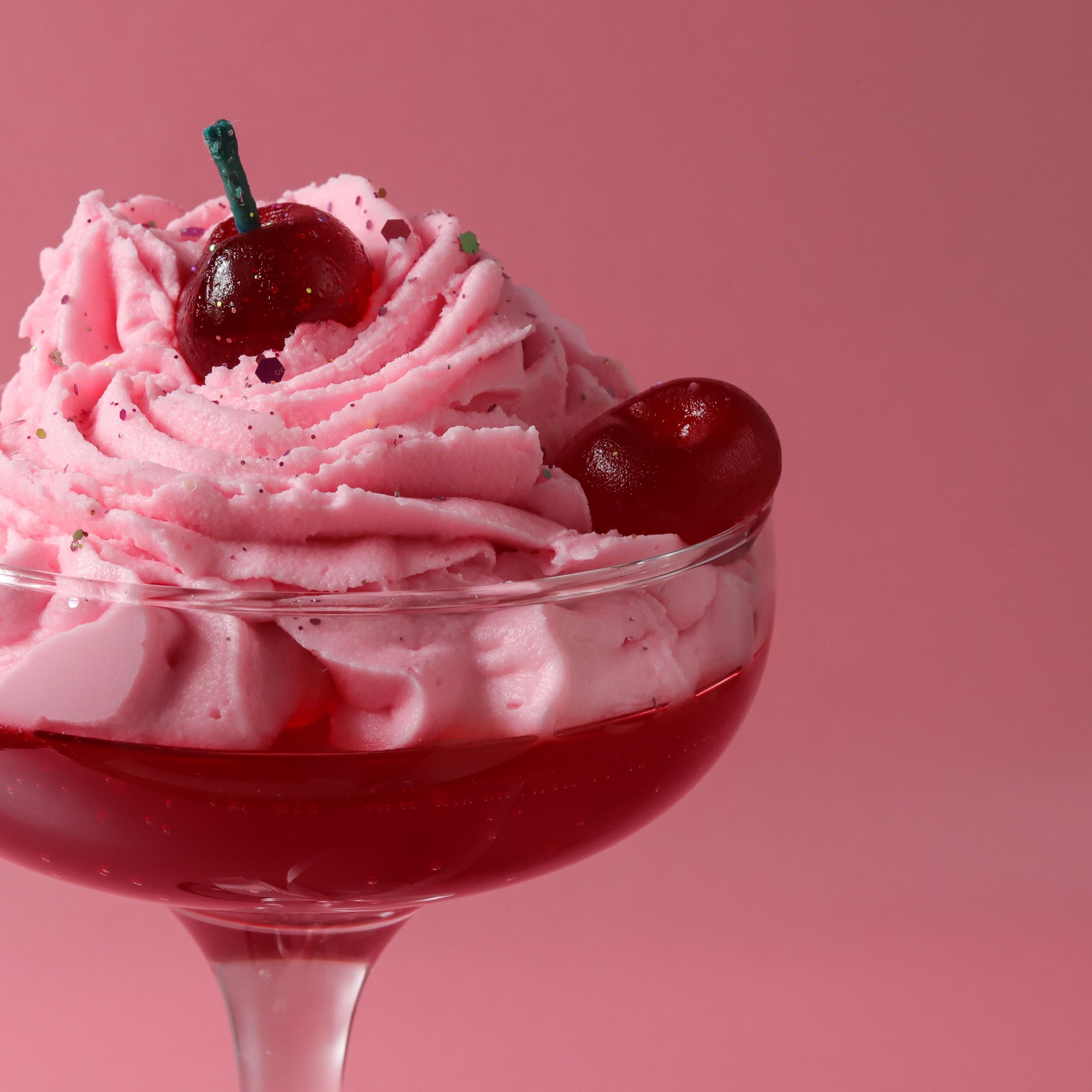 Cherry Candle, Wild Cherry on Cream, Cherry-scented Candle Cherry ...