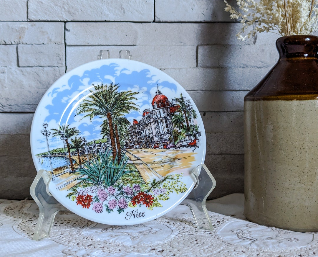 Small French Plate, French Porcelain Plate, Nice Decorative Plate ...
