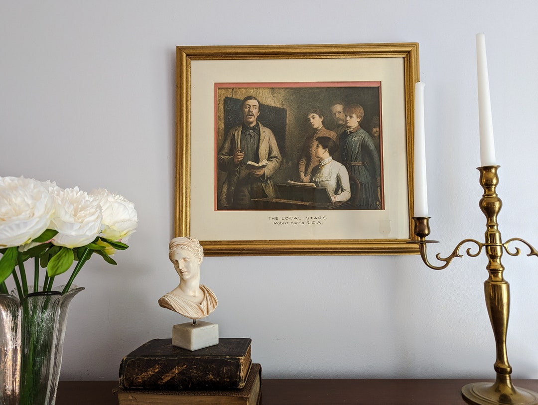 Print of the Village Choir Artwork by Robert Harris Canadian Artist ...