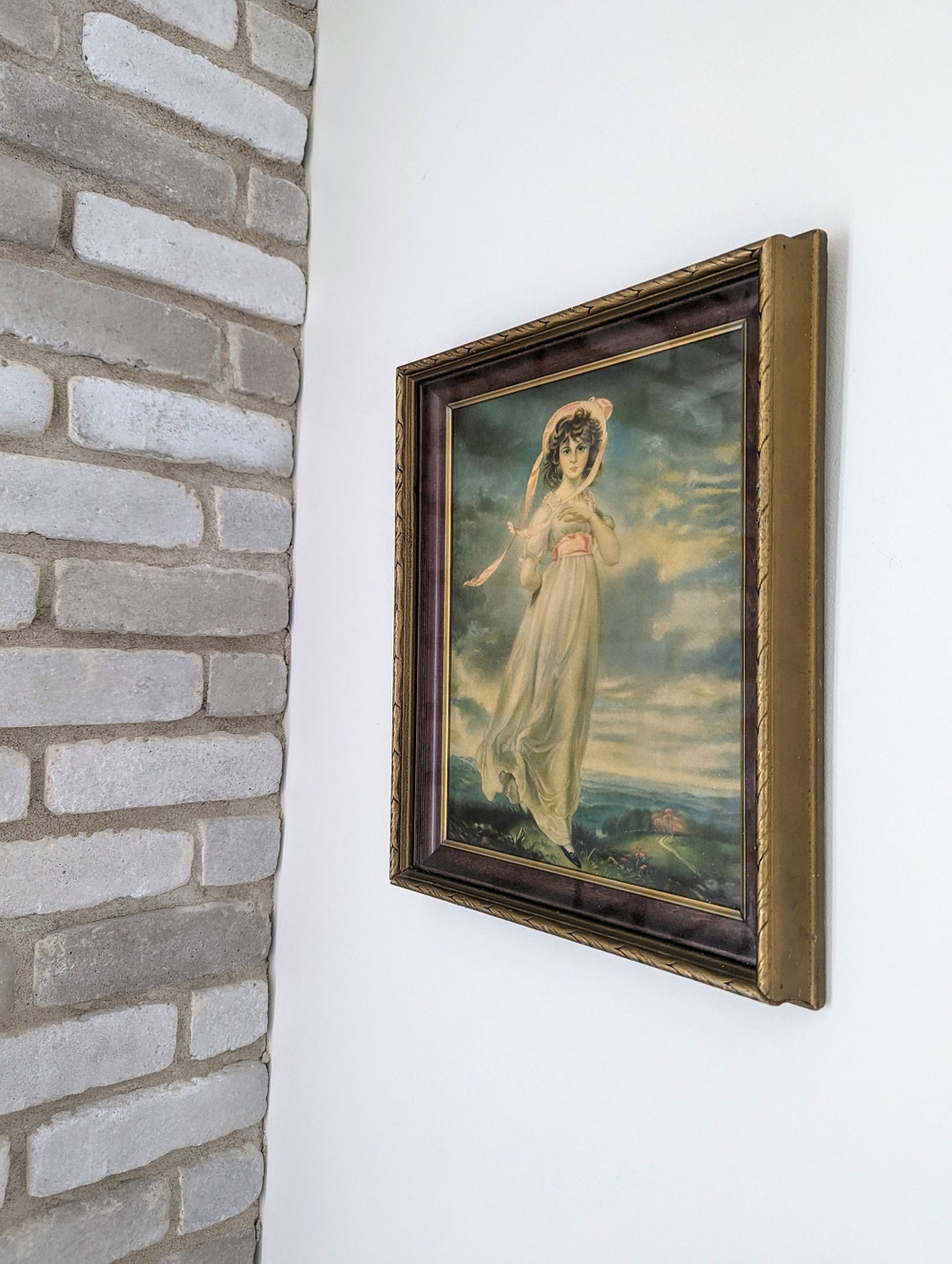 Framed Vintage Print pinkie Winde by Thomas Lawrence Wall Decoration - Etsy