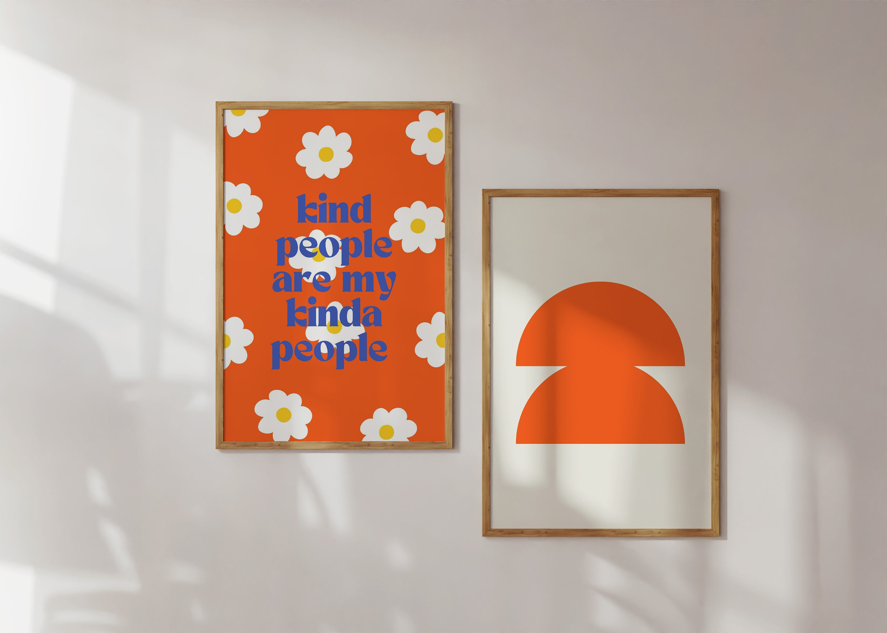 Trendy Wall Art Set | Preppy Wall Art Set of 5 | Preppy Room Decor ...