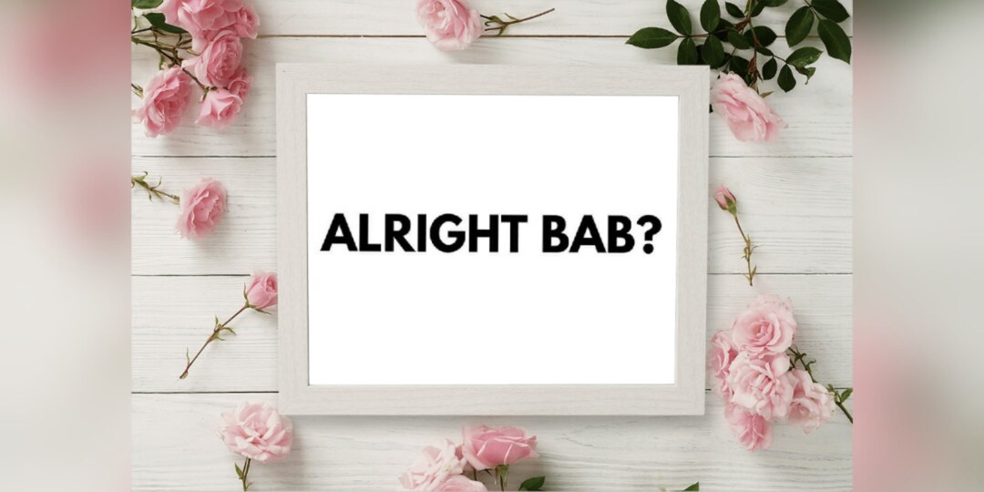 Alright Bab A4 Quote Print - Etsy