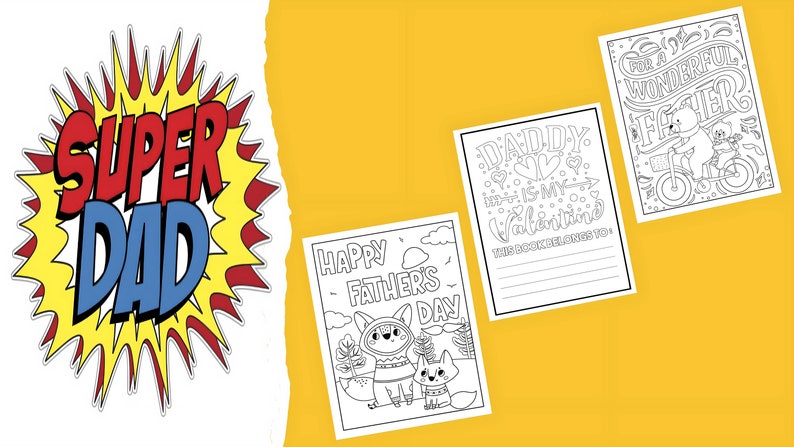 41 Page Super Dad Notebook - Etsy