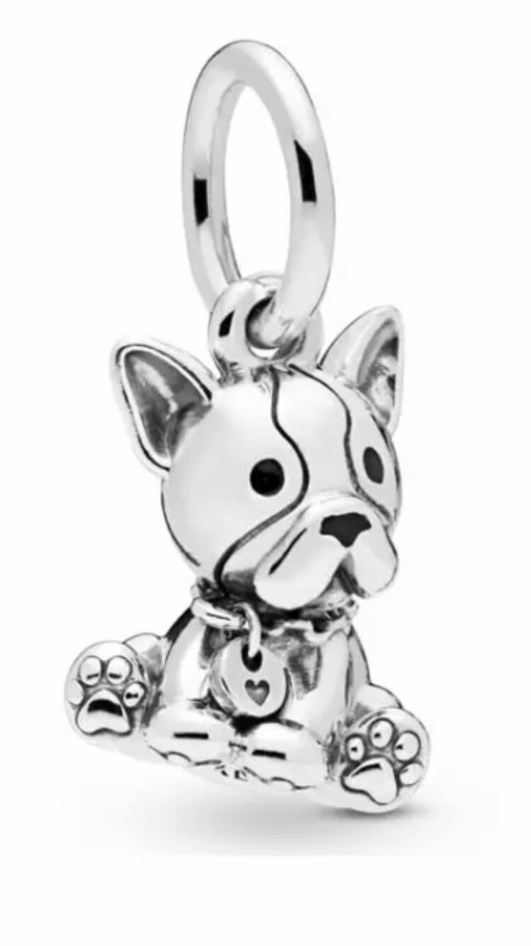 Dog Charm to Fit Pandora Style Bracelet genuine 925 Sterling Silver ...