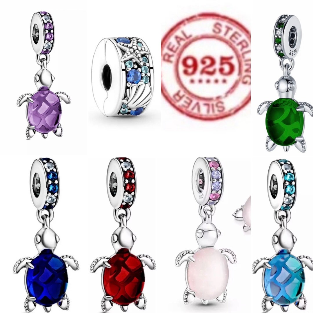 Turtle Charm to Fit Pandora Style Bracelets S925 Sterling Silver ...