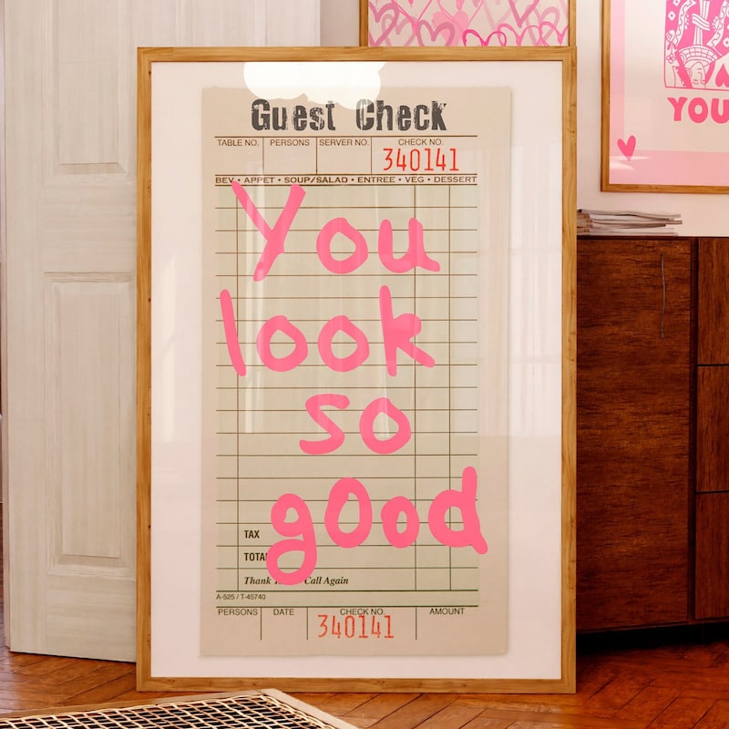 You Look Good Print - Etsy