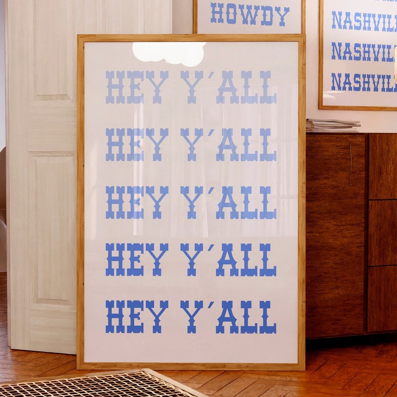 Hey schild blau - Etsy.de