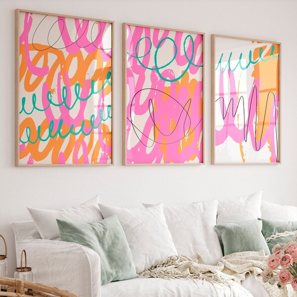 Bright Bold Print - Etsy