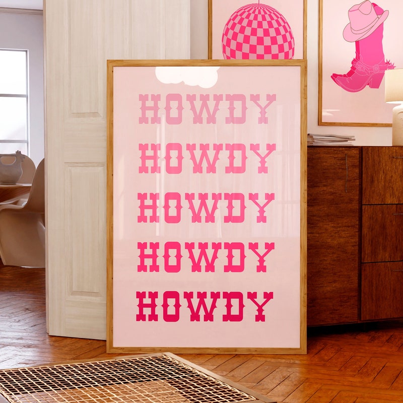 Howdy Sign - Etsy