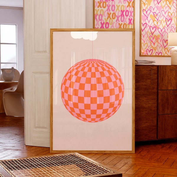 Disco Poster Birthday - Etsy