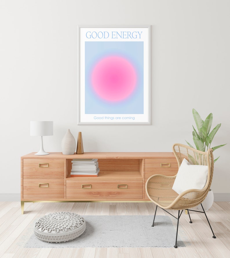 Good Energy Poster Good Things Are Coming Print Positive Quote - Etsy