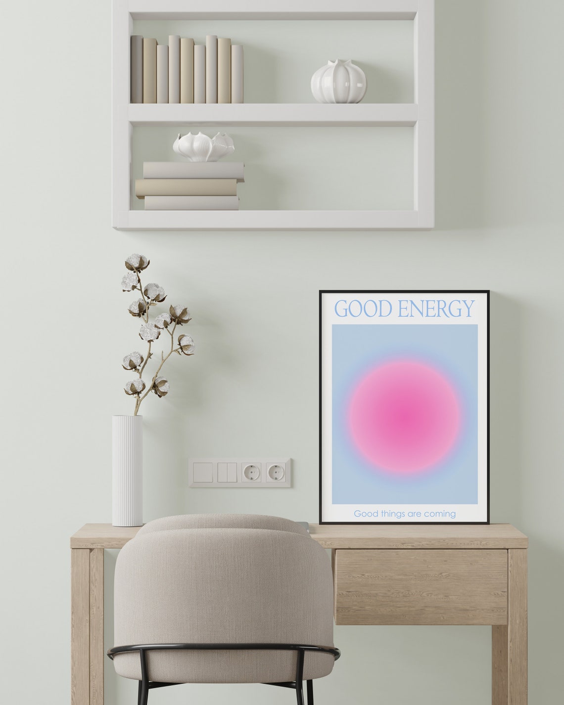 Good Energy Poster Good Things Are Coming Print Positive Quote - Etsy