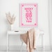 Pink Preppy Wall Art Set of 3 Trendy Prints Good Things Are - Etsy