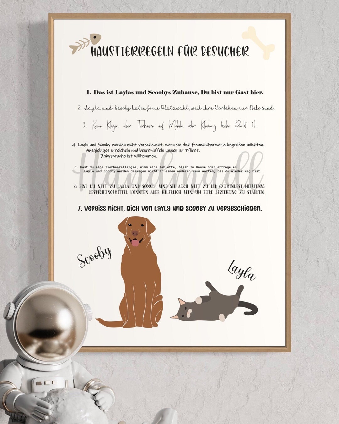Pet Rules | Dogs and Cats | Customizable | Digital or Print - Etsy