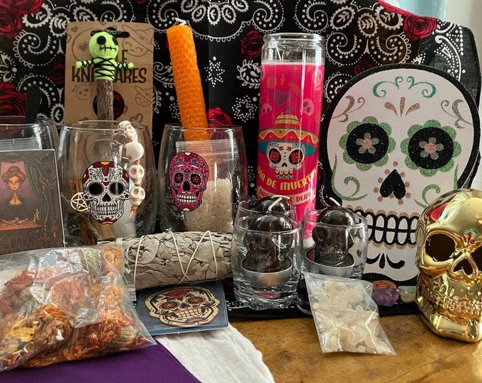 Dia De Los Muertos Kit Day of the Dead Kit the Dark Mansion Tarot Sugar ...