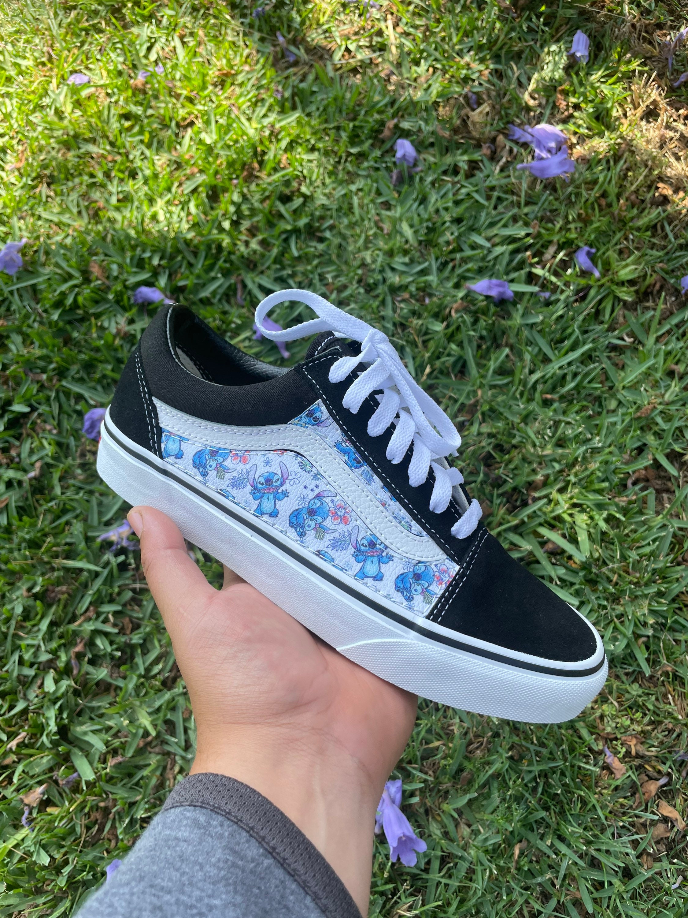 Kids Custom Stitch Vans - Etsy