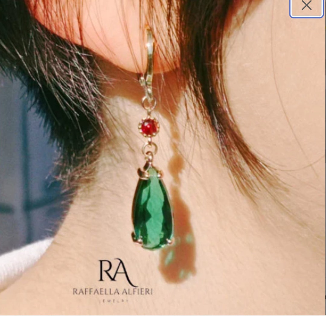 Howl's Earrings Gold Plated 18k Huggie Hoop Howl Moving Castle Earrings ...