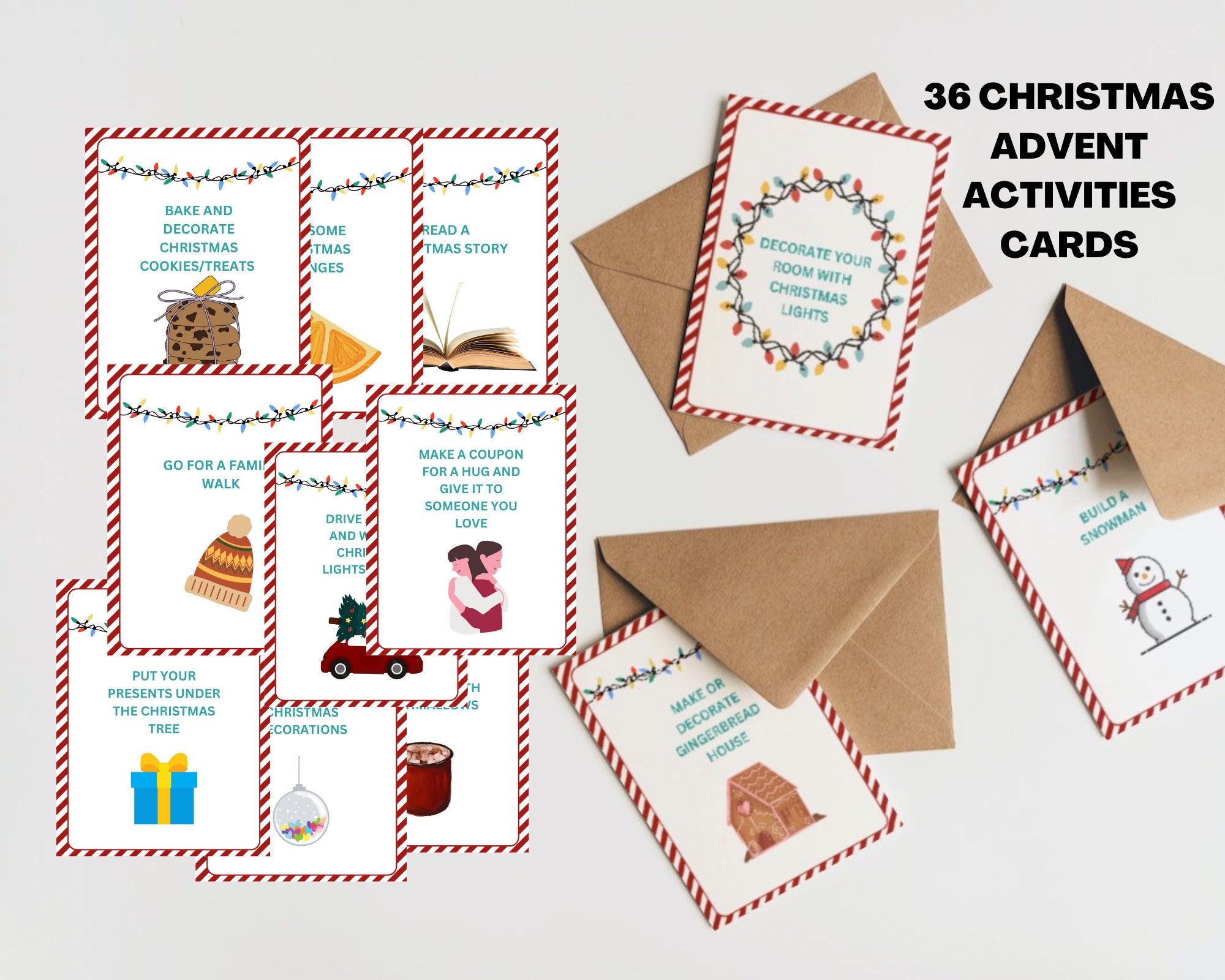 Printable Advent Calendar Christmas Calendar Advent Etsy printable-advent-calendar-christmas-calendar-advent-etsy
