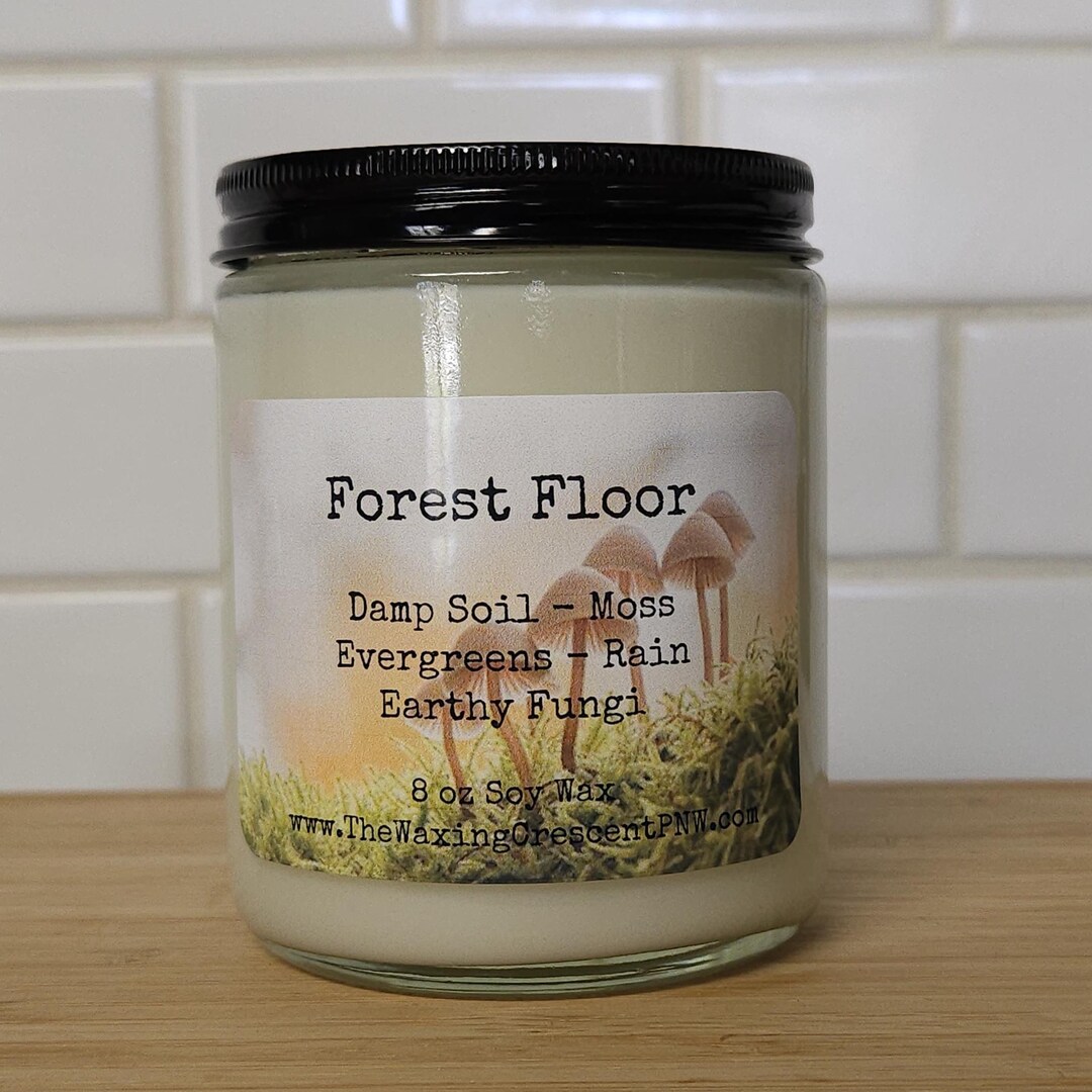 Forest Floor 6 Oz Soy Wax Scented Candle | Smells Like Damp Forest ...