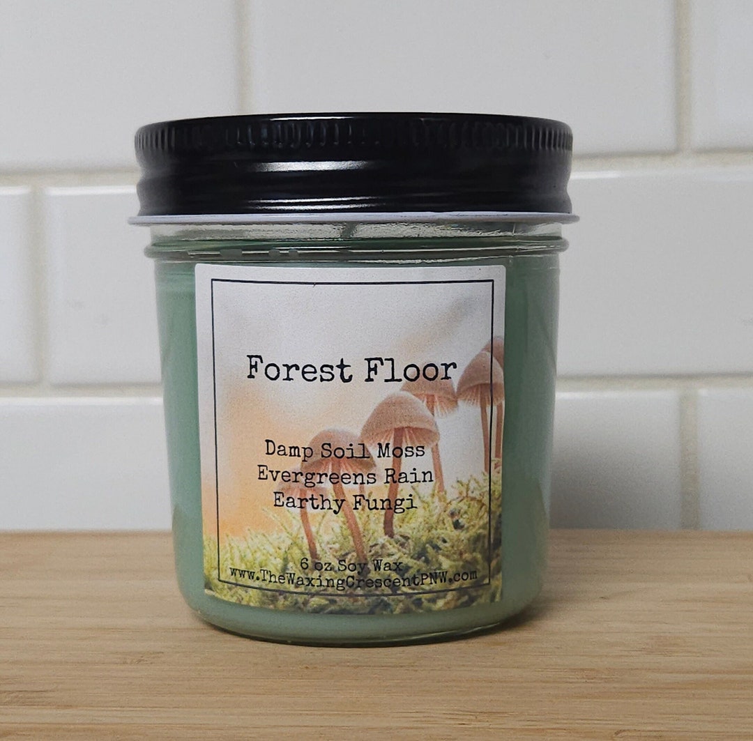 Forest Floor 6 Oz Soy Wax Scented Candle Smells Like Damp Forest Floor ...