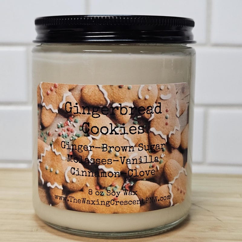 Gingerbread Candles - Etsy