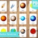 Solar System Printable Flashcards, Space Cards Toddler, Montessori ...