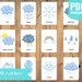 Weather Flashcards, 13 Montessori Printable Educational Materials ...