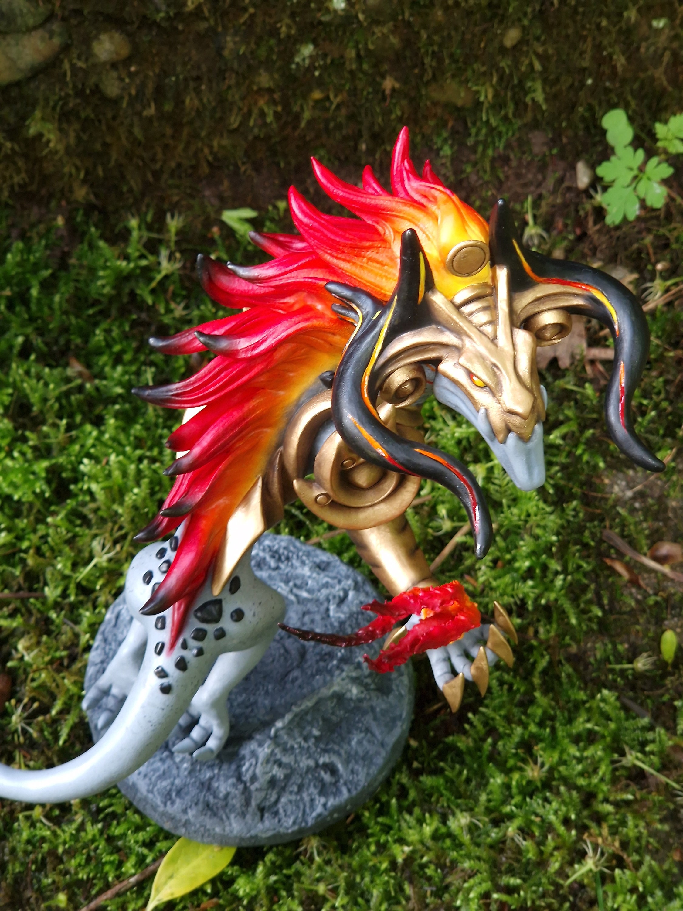 Fan Art Aurelion Ashen Lord Skin Inspired by LOL Dragon Figurine ...